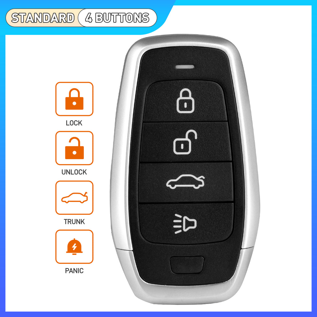 Autel IKEY IKEYAT004CL Universal Programmable Smart Key 4 Buttons Work ...