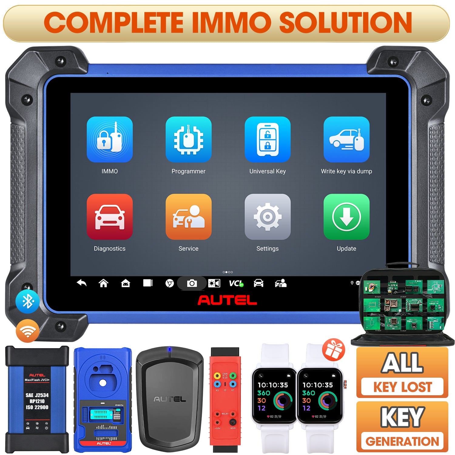 Autel MaxiIM IM608 Pro II/ IM608 II Full Kit All-in-one Key Programming ...