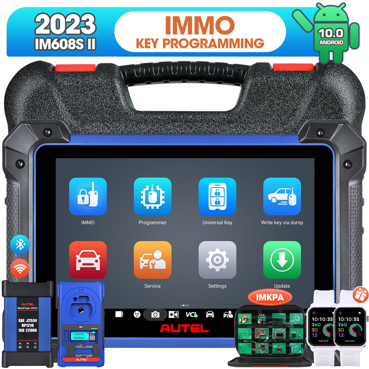 Autel MaxiIM IM608 Pro II/ IM608 II Full Kit All-in-one Key Programming ...