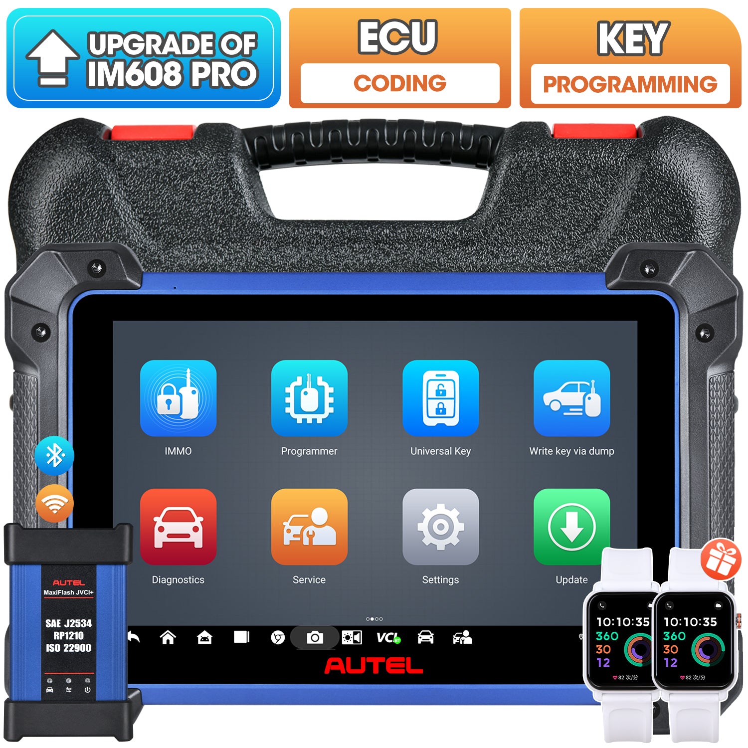 Autel MaxiIM IM608 Pro II/ IM608 II Full Kit All-in-one Key Programming ...
