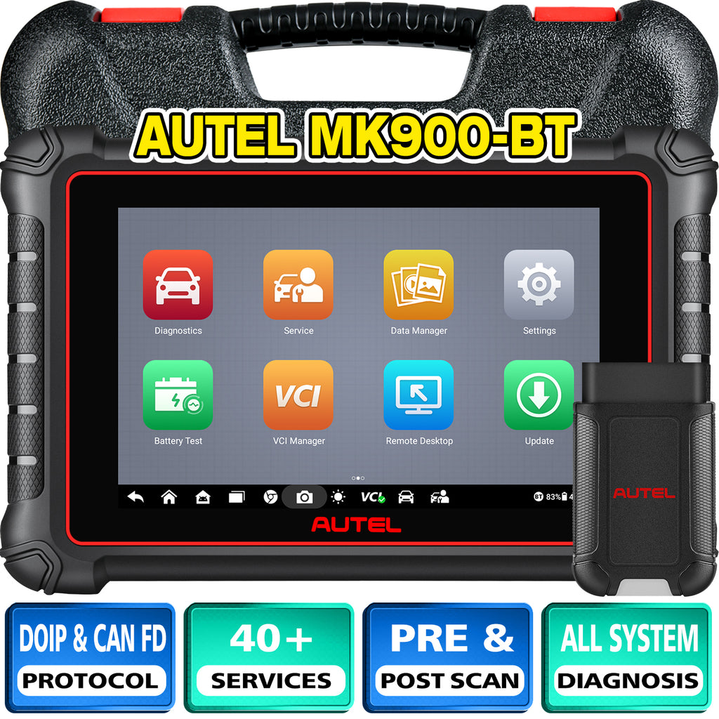 Autel MaxiCOM MK900BT MK900-BT 2025 Diagnostic Scanner, Upgraded Ver ...
