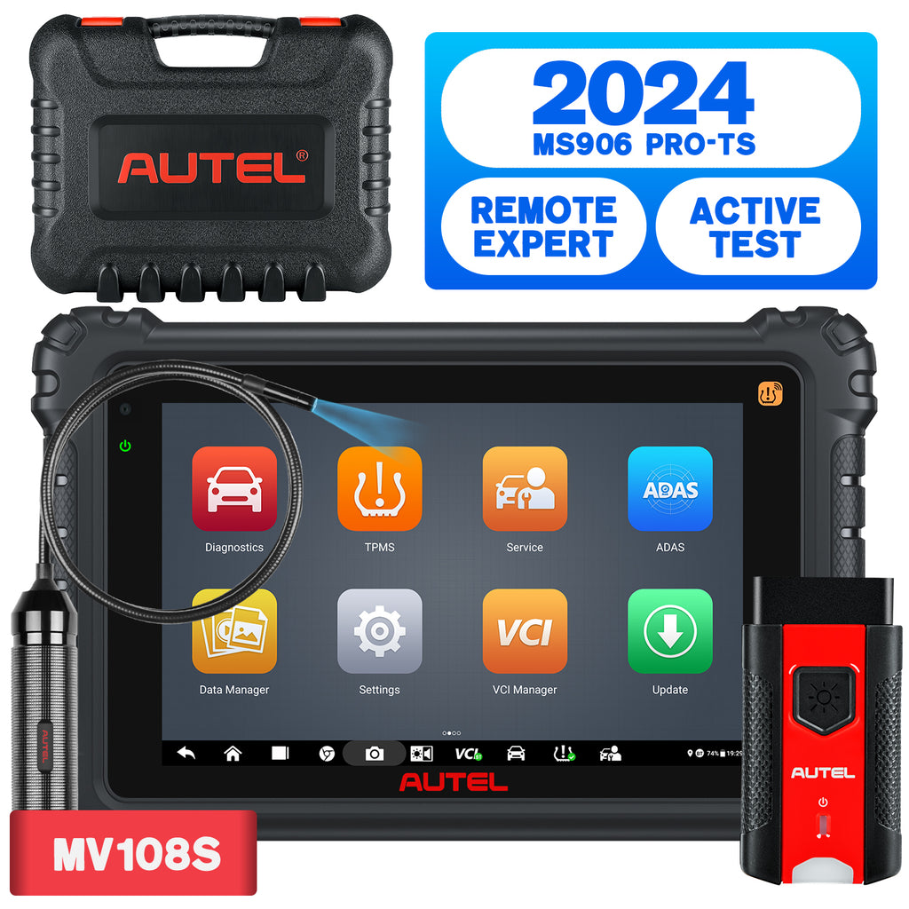 Autel MaxiSYS MS906 Pro-TS Diagnostic Scanner - Complete TPMS Function ...