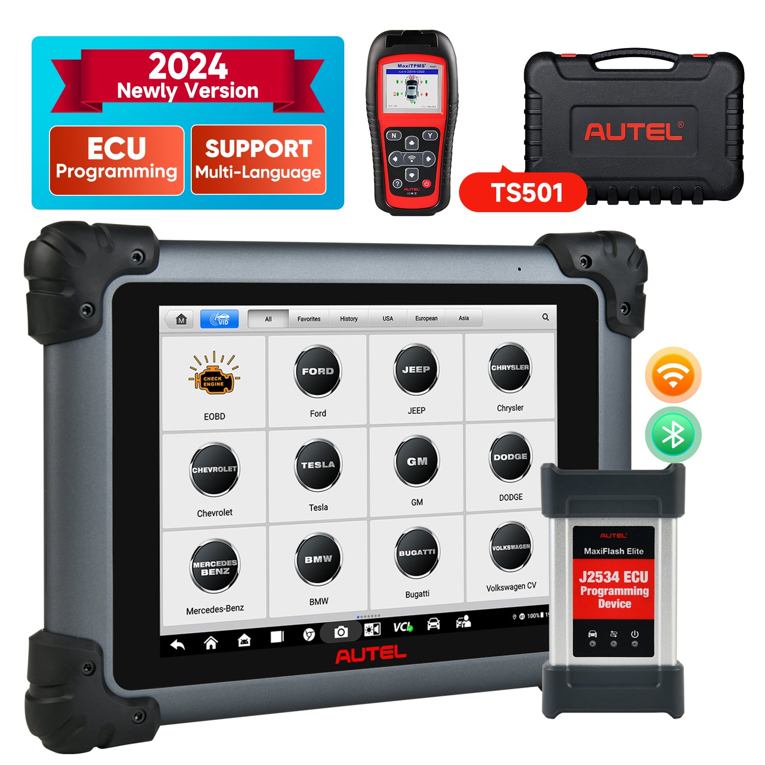 Autel MaxiSys MS908S Pro II ECU Programming Diagnostic Scanner | Buy ...