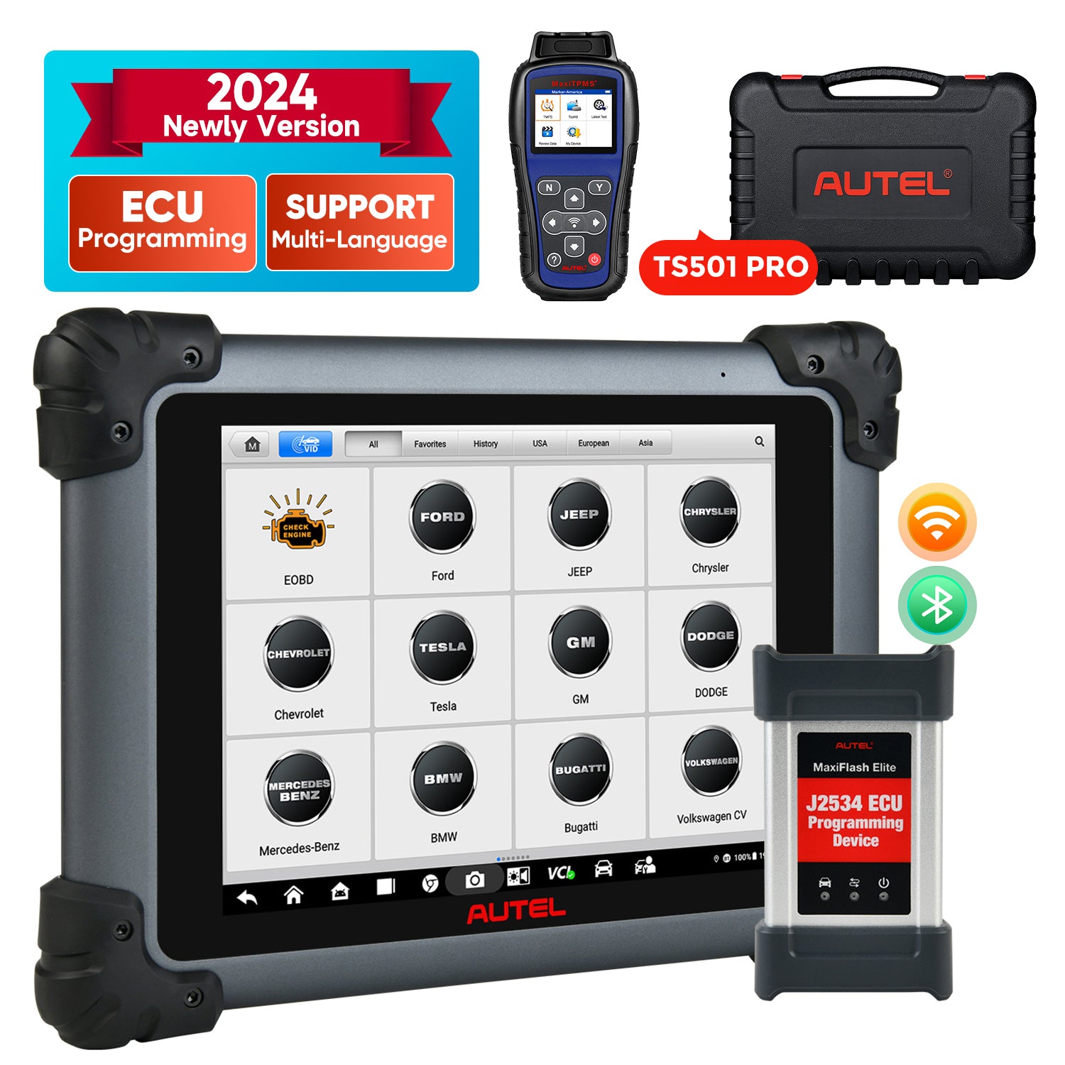 Autel MaxiSys MS908S Pro II ECU Programming Diagnostic Scanner | Buy ...