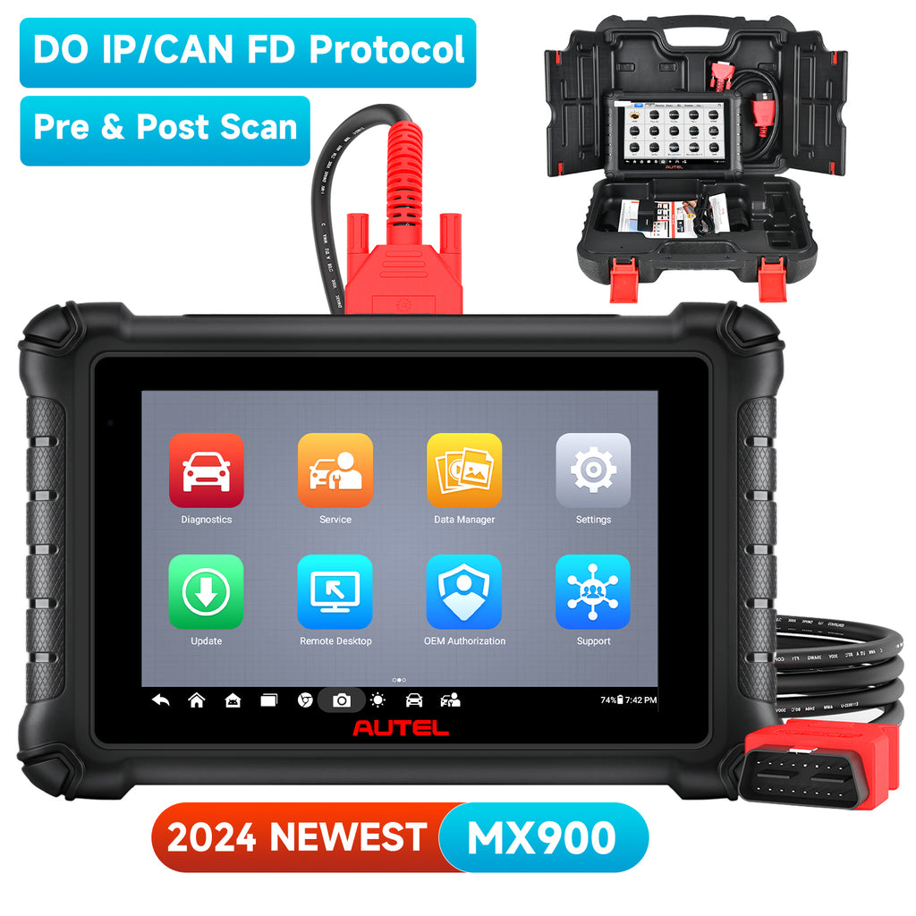 Autel MaxiCheck MX900 Diagnostic Scanner 2024, Upgraded MX808 MK808 ...