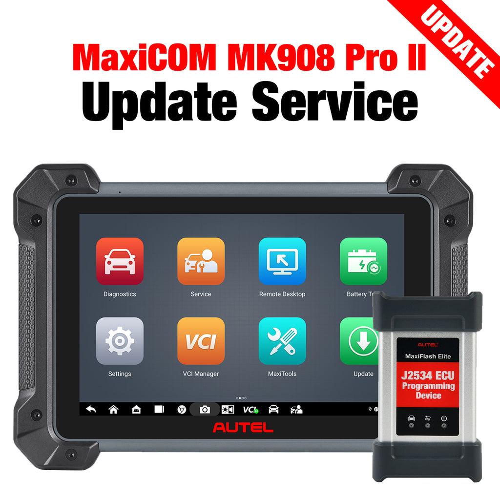 Autel MaxiCOM MK908 Pro II One Year Update Service | Subscription Now ...