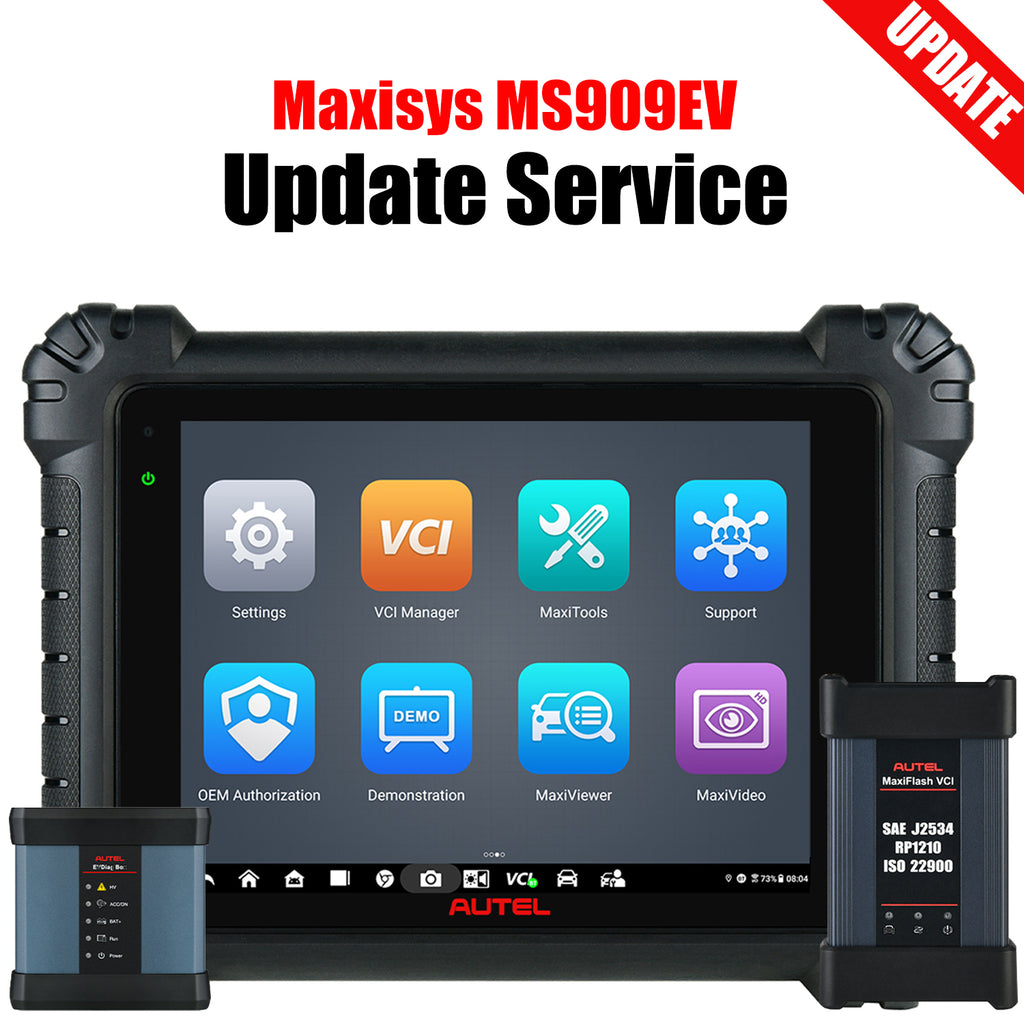 Autel MaxiSys MS909EV One Year Update Service | Upgrade | Lowest Price ...