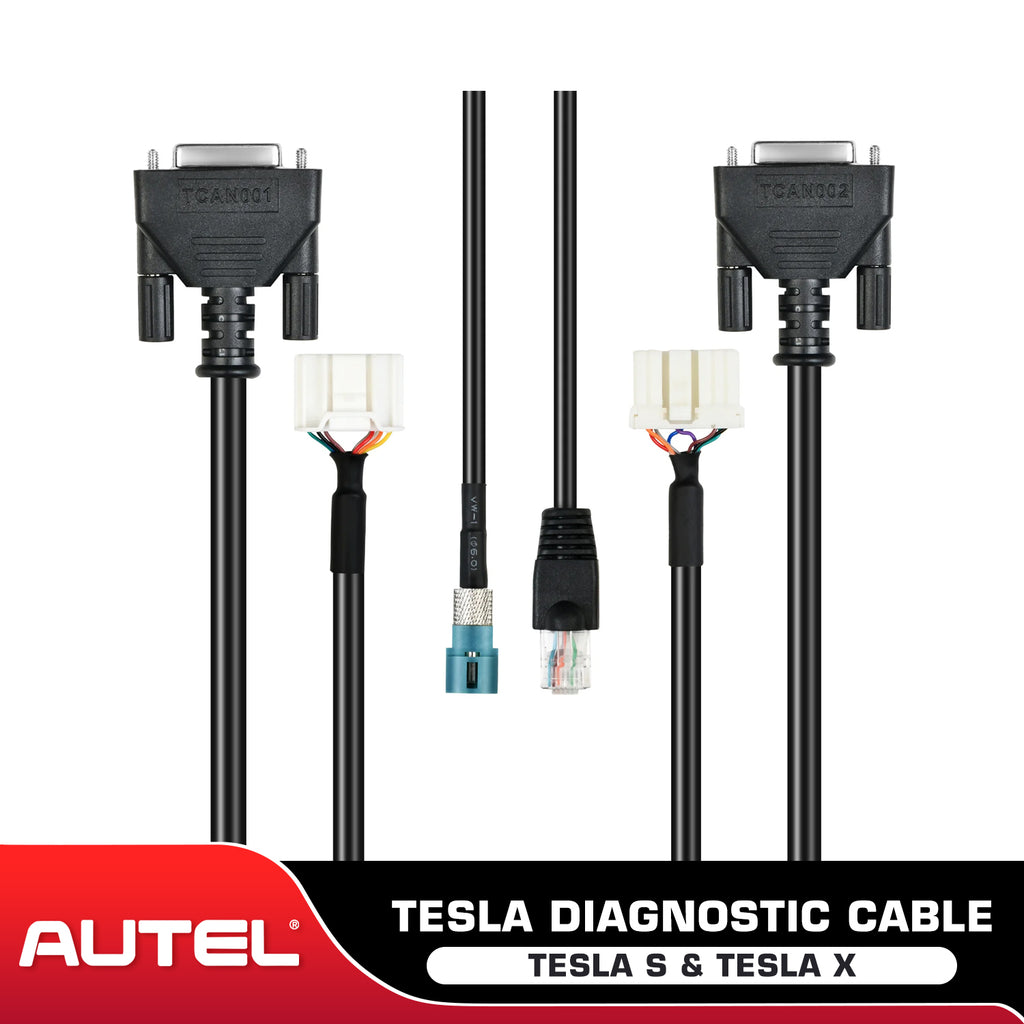 Autel Tesla Diagnostic Cables Set for Tesla S & Tesla X New Energy ...