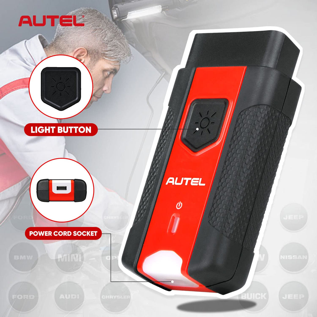 Autel MaxiVCI V200 VCI200 Wireless Dongle, OBD2 Connector Adapter Car ...