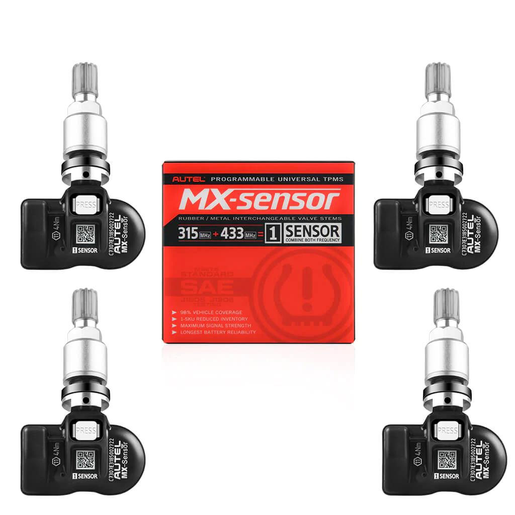Autel 1-Sensor 2 in 1 MX-Sensor (315+433MHz) 100% Cloneable TPMS ...