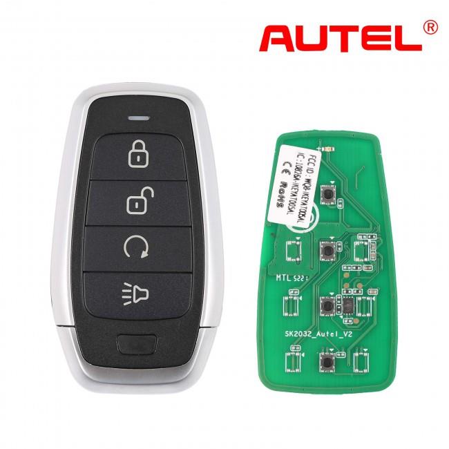 Autel IKEY IKEYAT004BL Universal Programmable Smart Key 4 Buttons Work ...